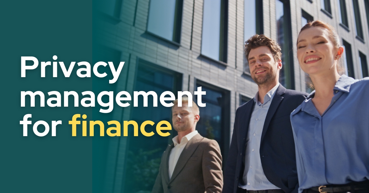 Privacy management for Finance | Responsum